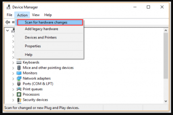 How do I reinstall the HID-compliant touch screen driver?