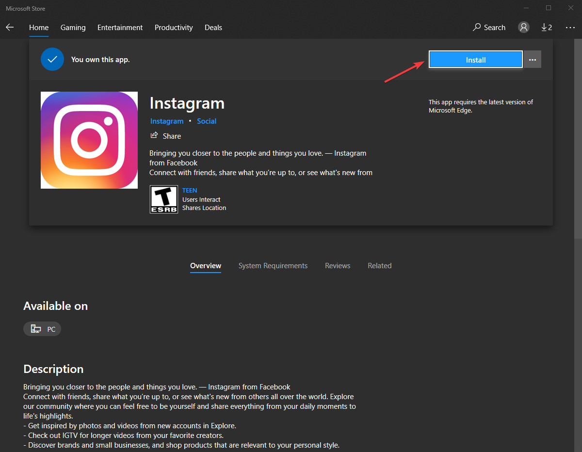 How to create an Instagram post on PC [Windows 10, Mac]