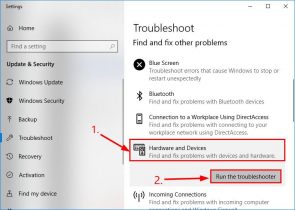 How do I reinstall the HID-compliant touch screen driver?