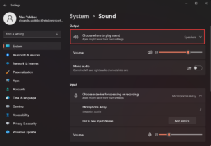 How to Set or Change Default Speakers on Windows 11