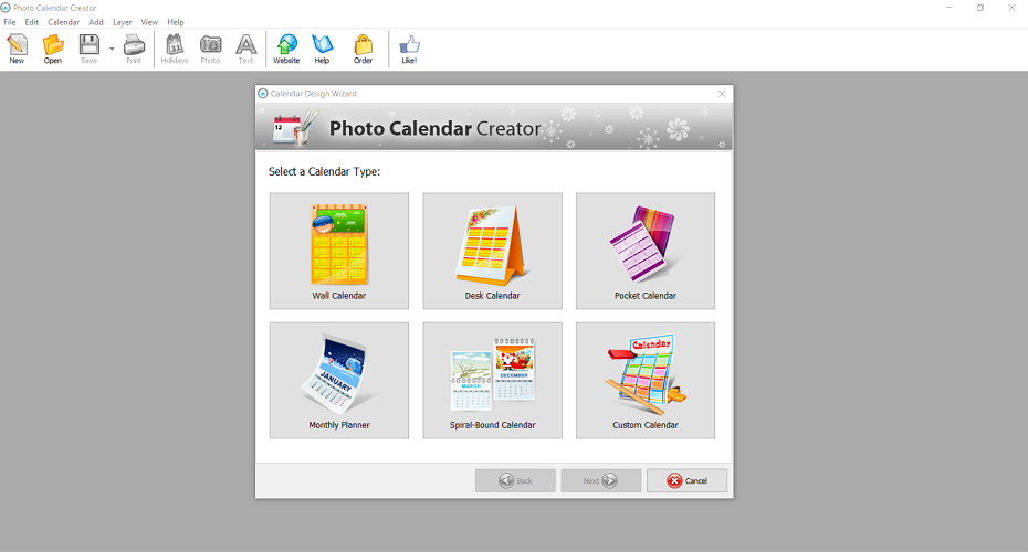 Photo Calendar Software to Download [Windows + Mac]