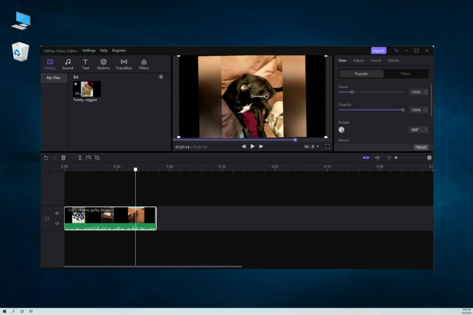 How to edit a video faster using HitPaw Video Editor