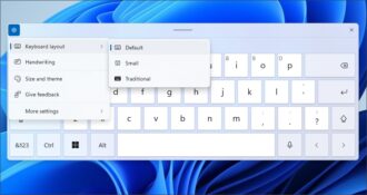 How to Enable Touch Keyboard With Shortcut on Windows 11