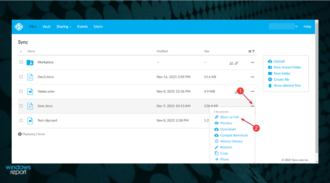 How to store and share files securely using Sync cloud storage
