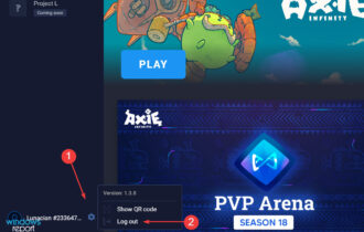 Fix: Axie Infinity Something Wrong When get Profile