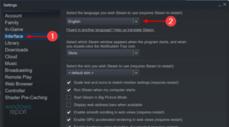 How to Change the Language on Steam