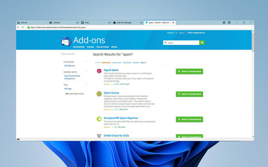 What's the best email client: Mail, Outlook, or Thunderbird?