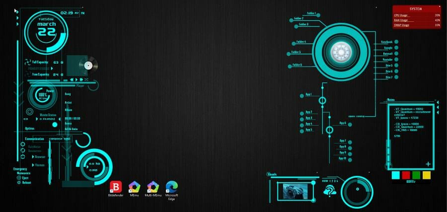 Rainmeter Skins for Windows 11: Download the Best Ones