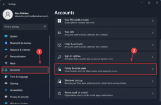 How to Change your Microsoft Family Settings