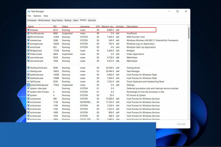 vmmem Windows 11: What is it & How to Fix its High Memory