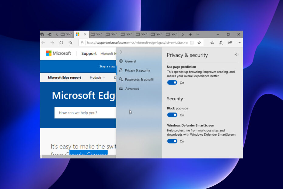 Solved: Microsoft Edge pop-up blocker is not working