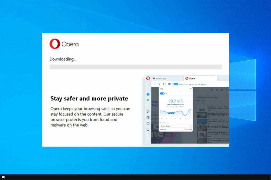 Fix: Opera Installer Stuck on Downloading