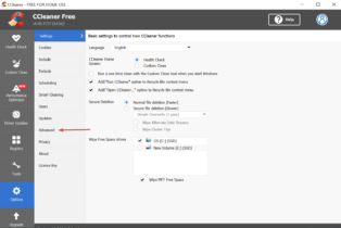 How to Access CCleaner Advanced Options for Custom Settings