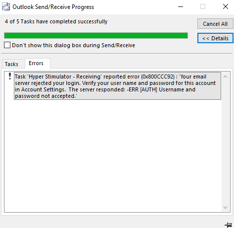 How to Fix Outlook Error Code 0x800ccc92: 5 Tested Solutions