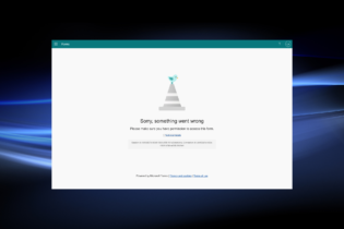 Sorry, Something Went Wrong in Microsoft Forms [Fixed]