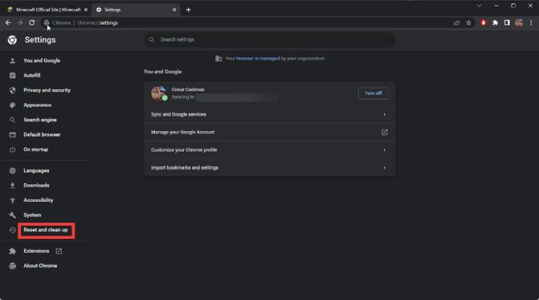Fix: You Don't Have Permission to Access Minecraft.net