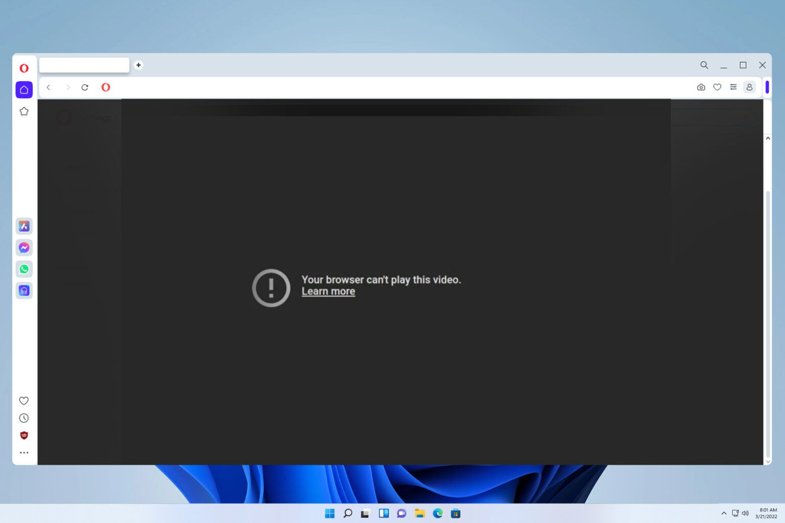 Video Not Playing in Opera: 4 Ways to Get it Working Again