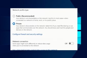 Windows 11 Network Profile Type Missing? Fix it in 5 Steps