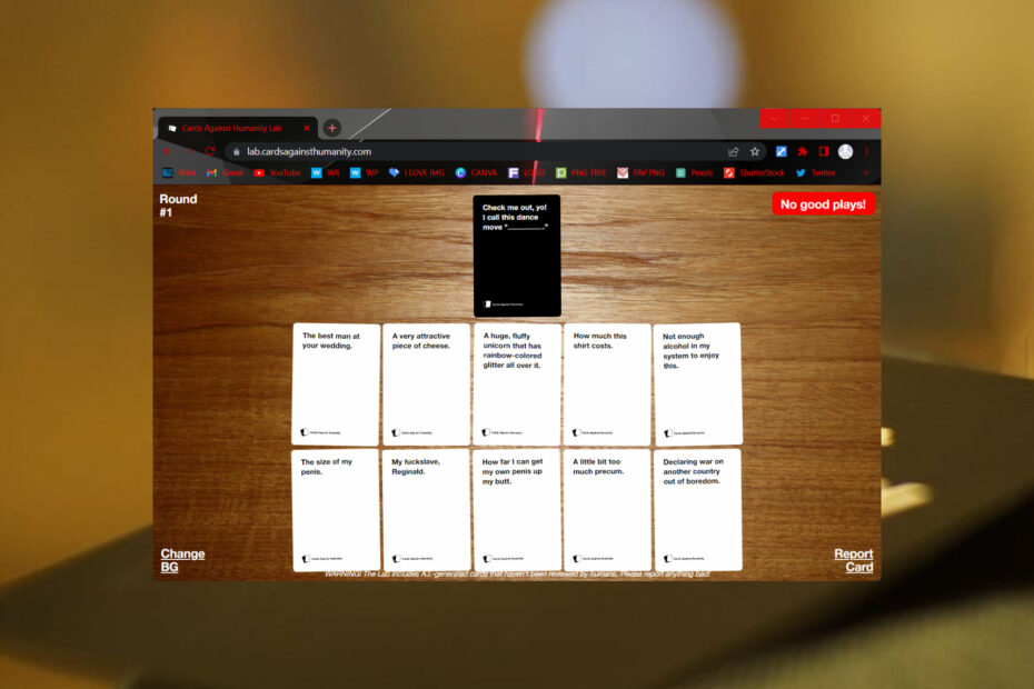 How to Play Cards Against Humanity on Browser [Quickest Way]