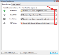 How to Set Up & Change Network Scanning on the Epson Event Manager