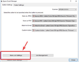 How to Set Up & Change Network Scanning on the Epson Event Manager