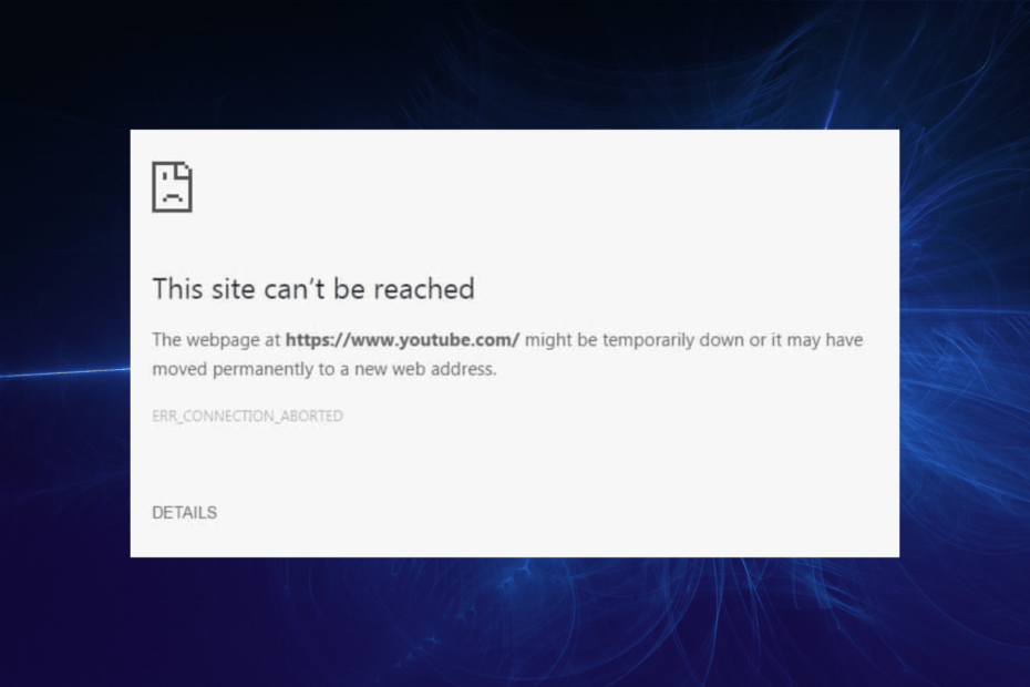 9 Tested Methods To Fix Err Connection Aborted Error