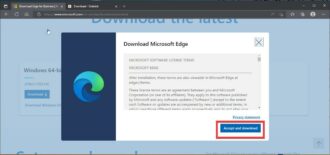 Download and Install Edge for Business on Windows 10 & 11