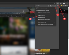 How to Easily Export & Import Favorites on Internet Explorer