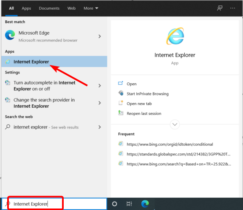 How to Access Internet Explorer in Windows 10 [File Location]
