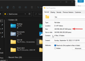 File Explorer Not Showing Folder Size? Here's What to do