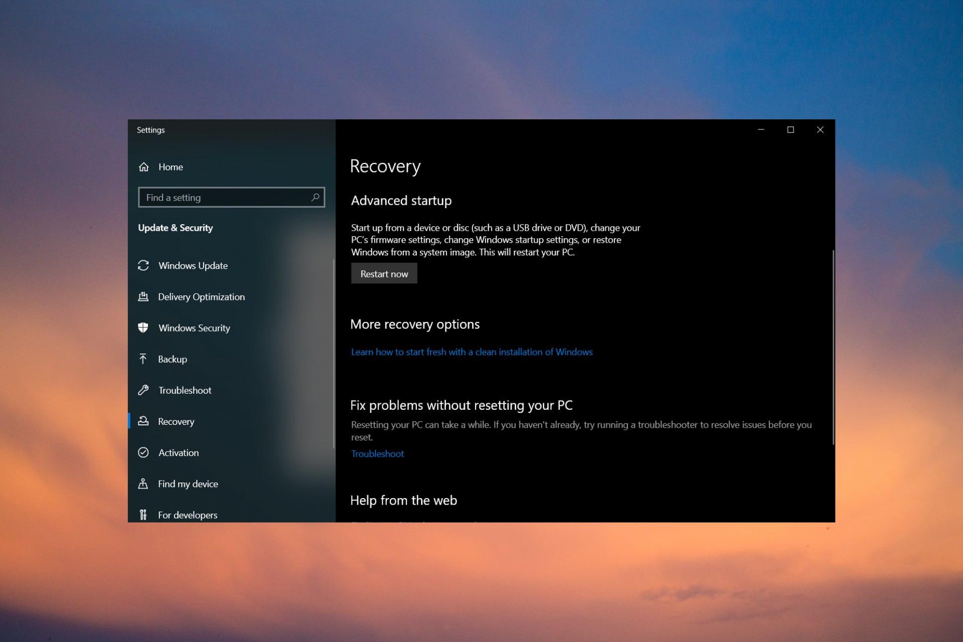 Fix: Keyboard is Not Working in Windows 10 Recovery Mode