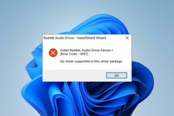How to Fix Realtek Error Code 0001 - 5 Tested Ways