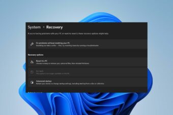 How to Boot Lenovo into Recovery Mode on Windows 11