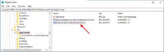 raiseactivationauthenticationlevel: How to Raise DCOM Level