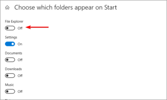 Fix: File Explorer Icon Missing in Windows 10 Start Menu