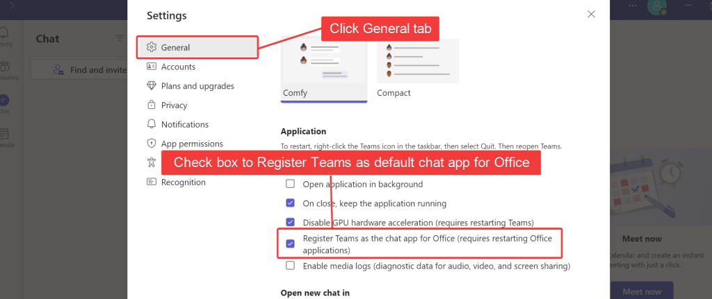 How to Enable Microsoft Teams Meeting Add-in In Outlook