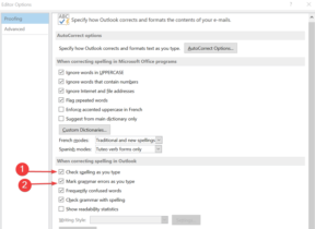 Why Outlook Spell Check is not Working with Signature?