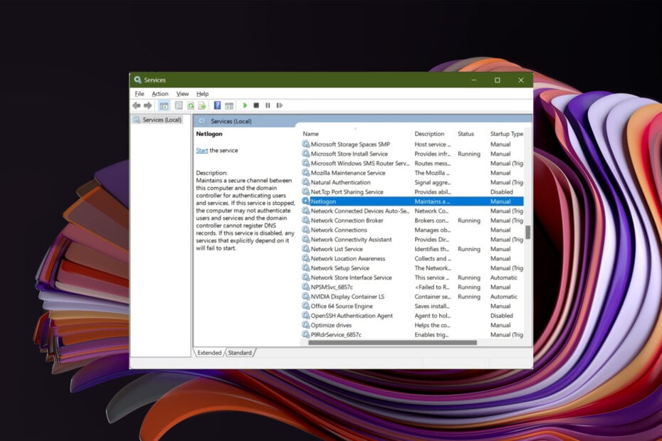 Network Logon Service Was Not Started: 5 Ways to Fix It