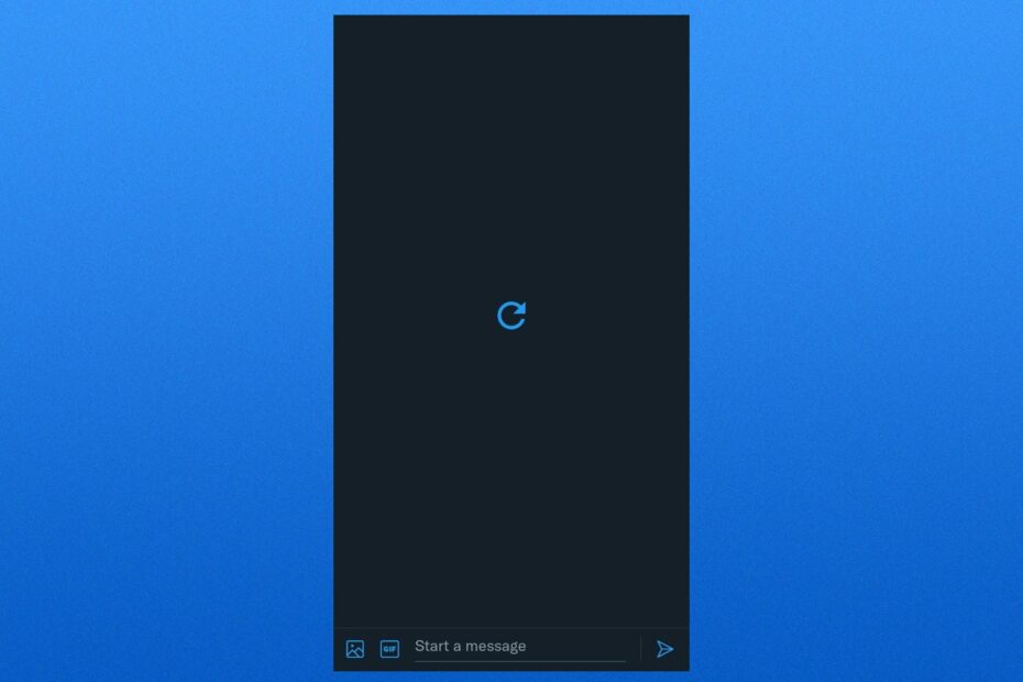 Why Are the Twitter Direct Messages Not Loading?