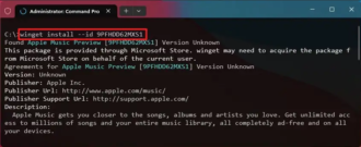 Download & Install Apple Music in Windows 11