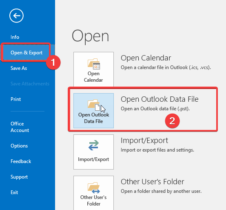How to Open an OST Data File With & Without Outlook