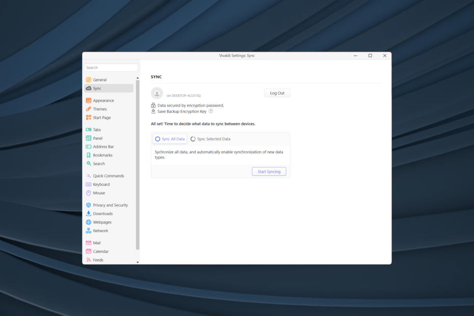 Is Vivaldi Not Syncing: 5 Confirmed Ways to Fix the Issue