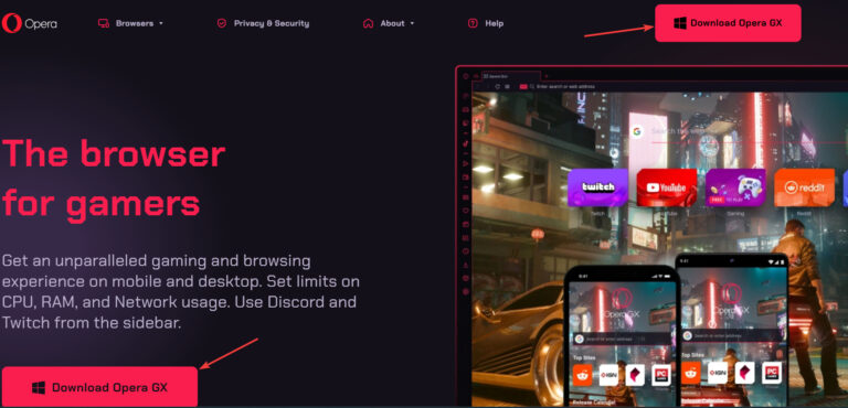 How to Set Opera GX as Default Browser on Your PC