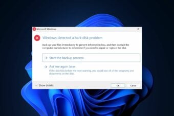 Windows Detected a Hard Disk Problem: How to Fix This Error