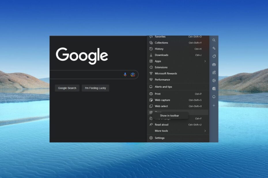 Share Feature on Microsoft Edge Not Working: How to Enable It