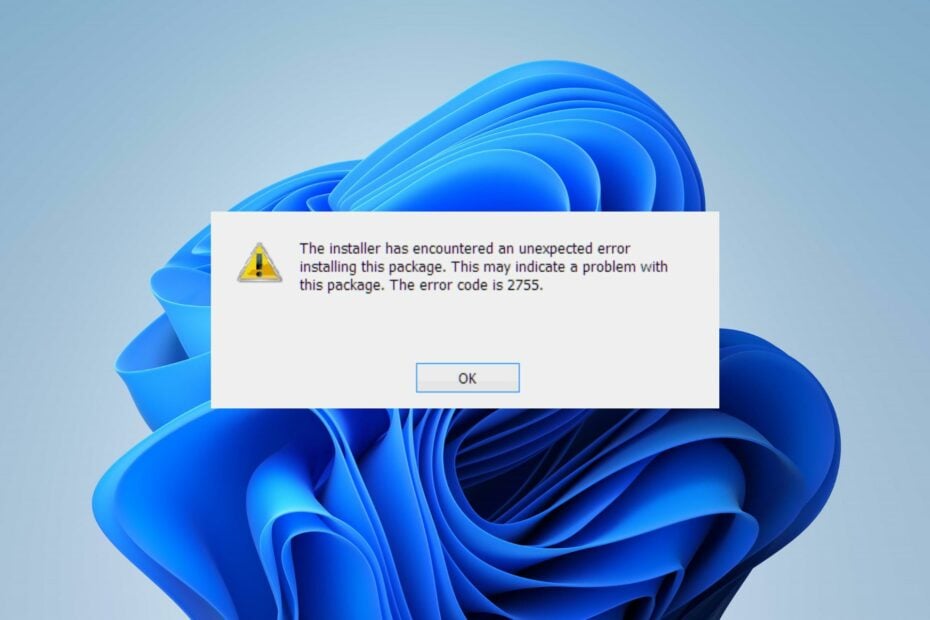 Error Code 2755: How to Fix This Windows Installer Issue