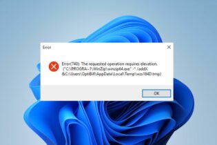 Fix: The Requested Operation Requires Elevation