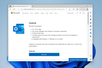 You can now open Outlook and Edge without switching apps