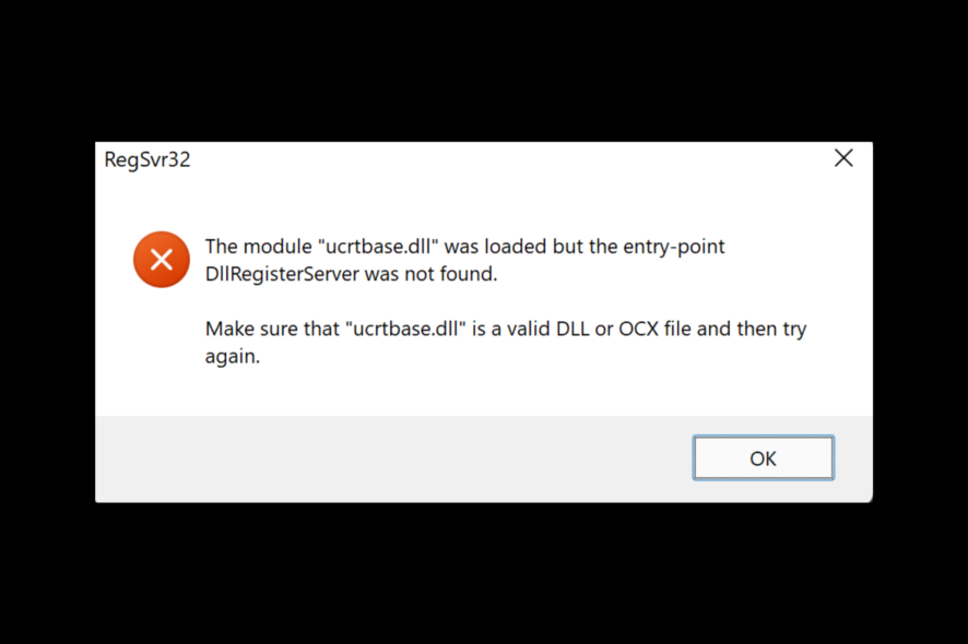 Ucrtbase DLL: What is It & How to Fix It If It's Missing?