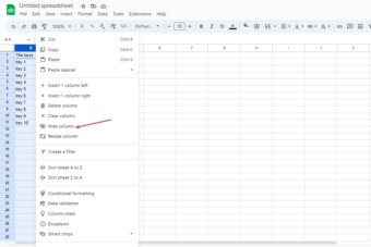How to Hide & Unhide Columns in Google Sheets [Quick Steps]